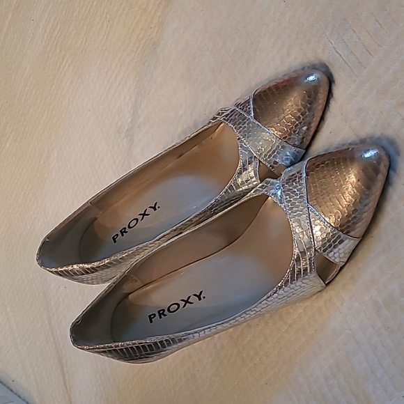 Proxy | Shoes | Proxy Metallic Multi Reptile Patent Pumps 1 | Poshmark